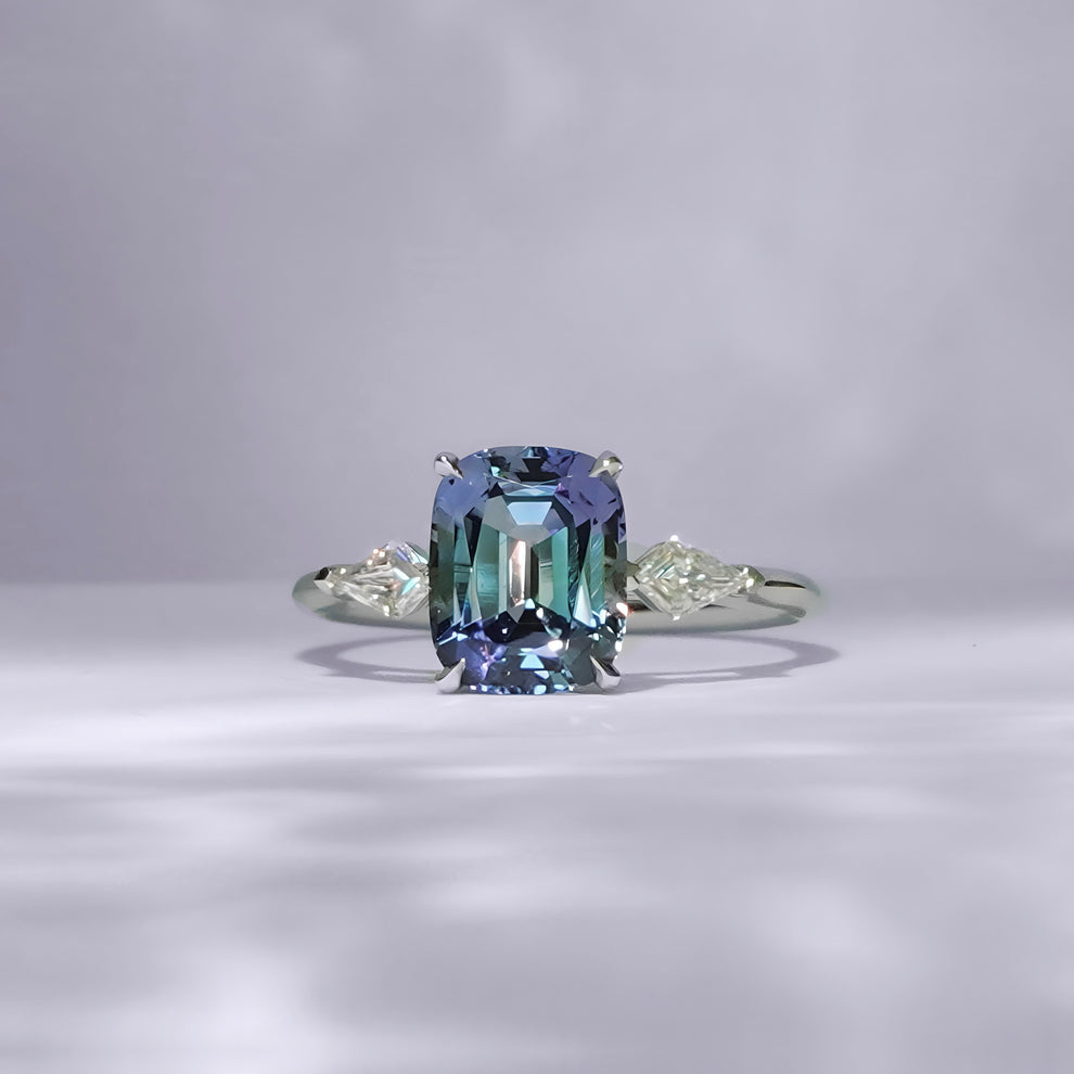 Xena Ring - Mermaid Tanzanite – Gemobsessed